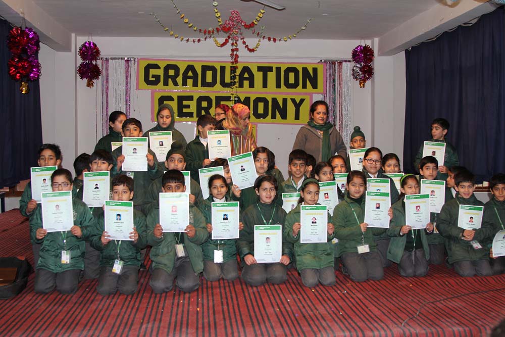 Graduation Ceremony III to V - Delhi Public School (DPS) Srinagar